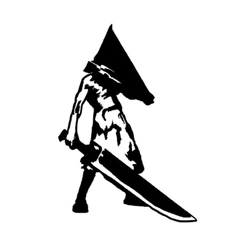 Silent Hill Pyramid Head Sticker - Etsy