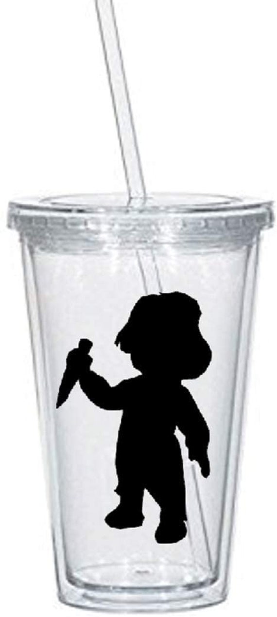 Childs Play Chucky Tumbler Cup Drink Reusable Pop Culture | Etsy