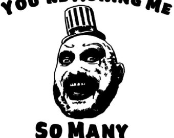 Captain Spaulding | Etsy