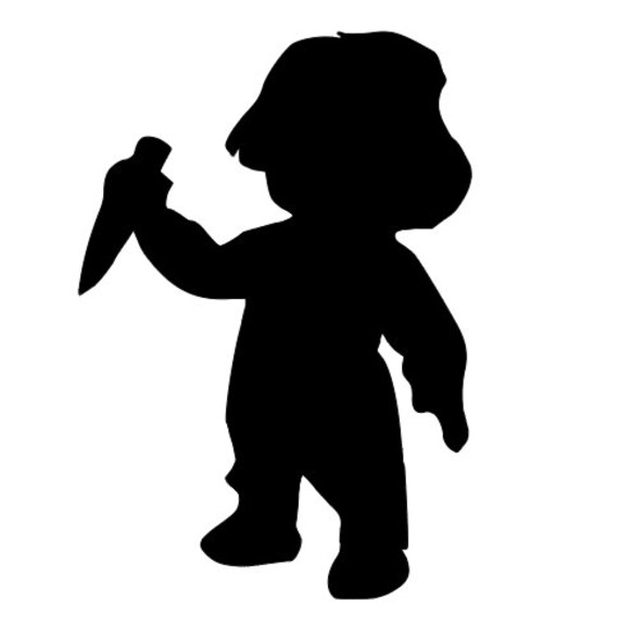 Chucky Child's Play Vinyl Decal Sticker Pop Culture Horror - Etsy