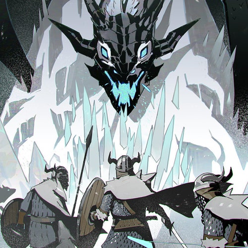 Valheim Fan Art Poster Meadows Biome - Etsy