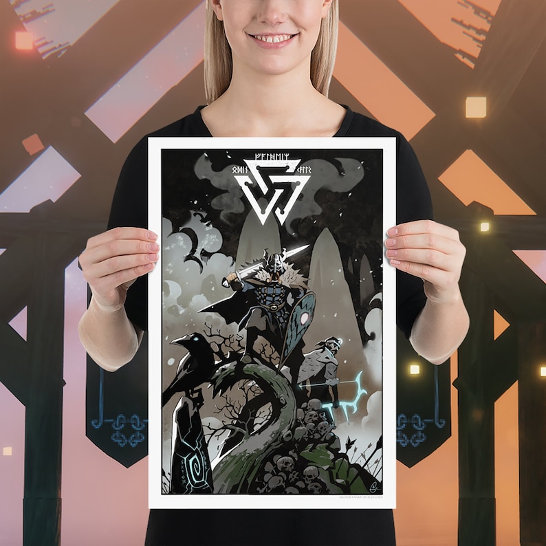 Valheim Fan Art Poster - Etsy