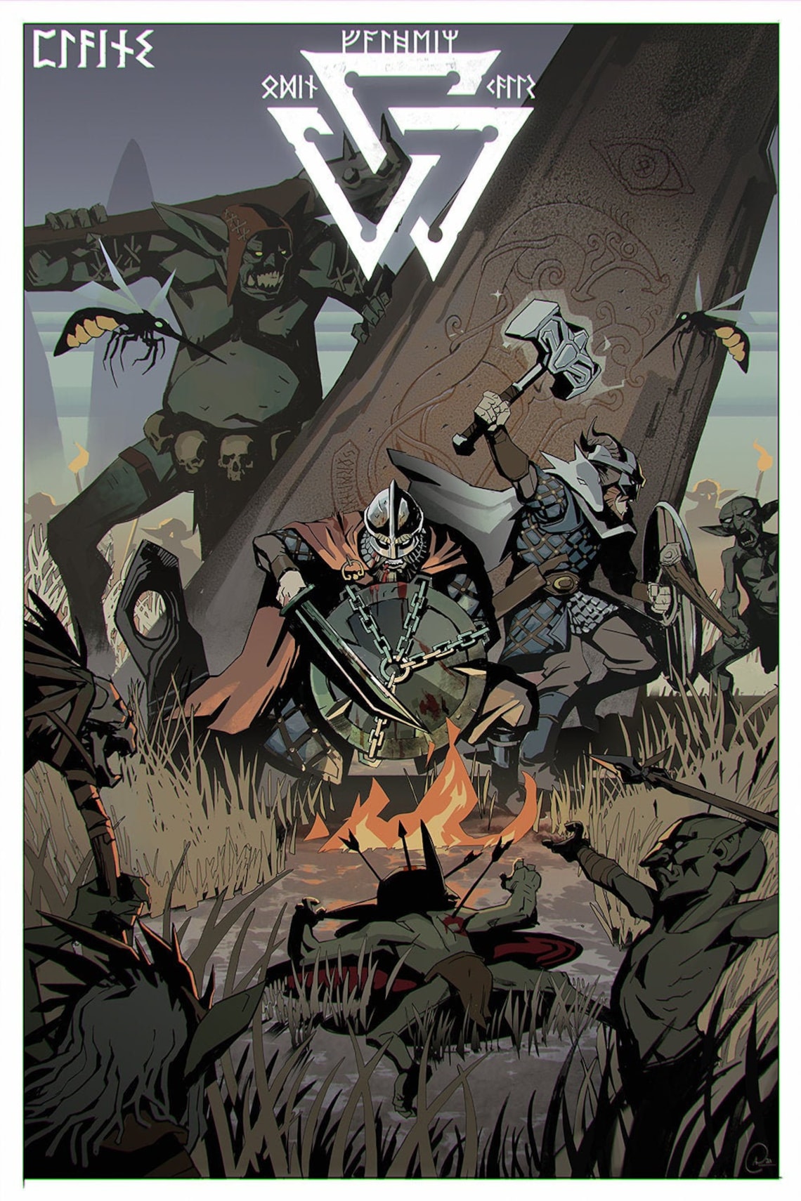 Valheim Fan Art Poster - Plains Biome - Etsy Australia