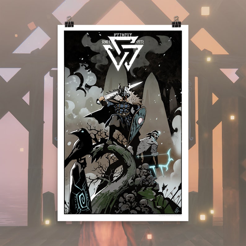Valheim Fan Art Poster - Etsy