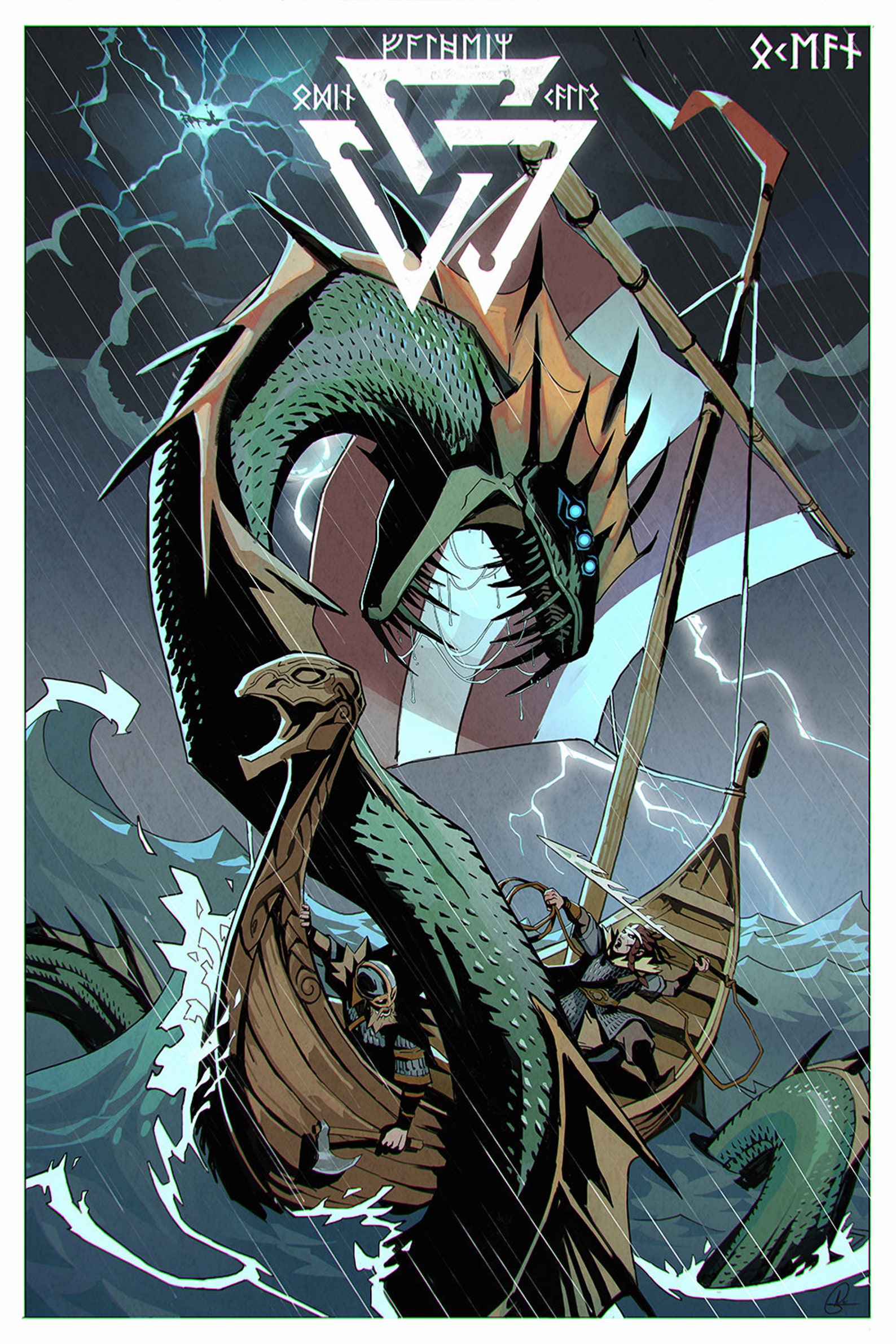 Valheim Fan Art Poster - Ocean Biome - Etsy