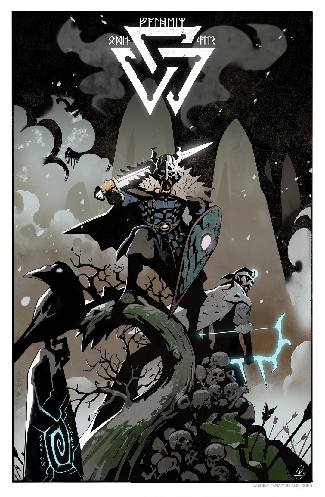 Valheim Fan Art Poster - Etsy