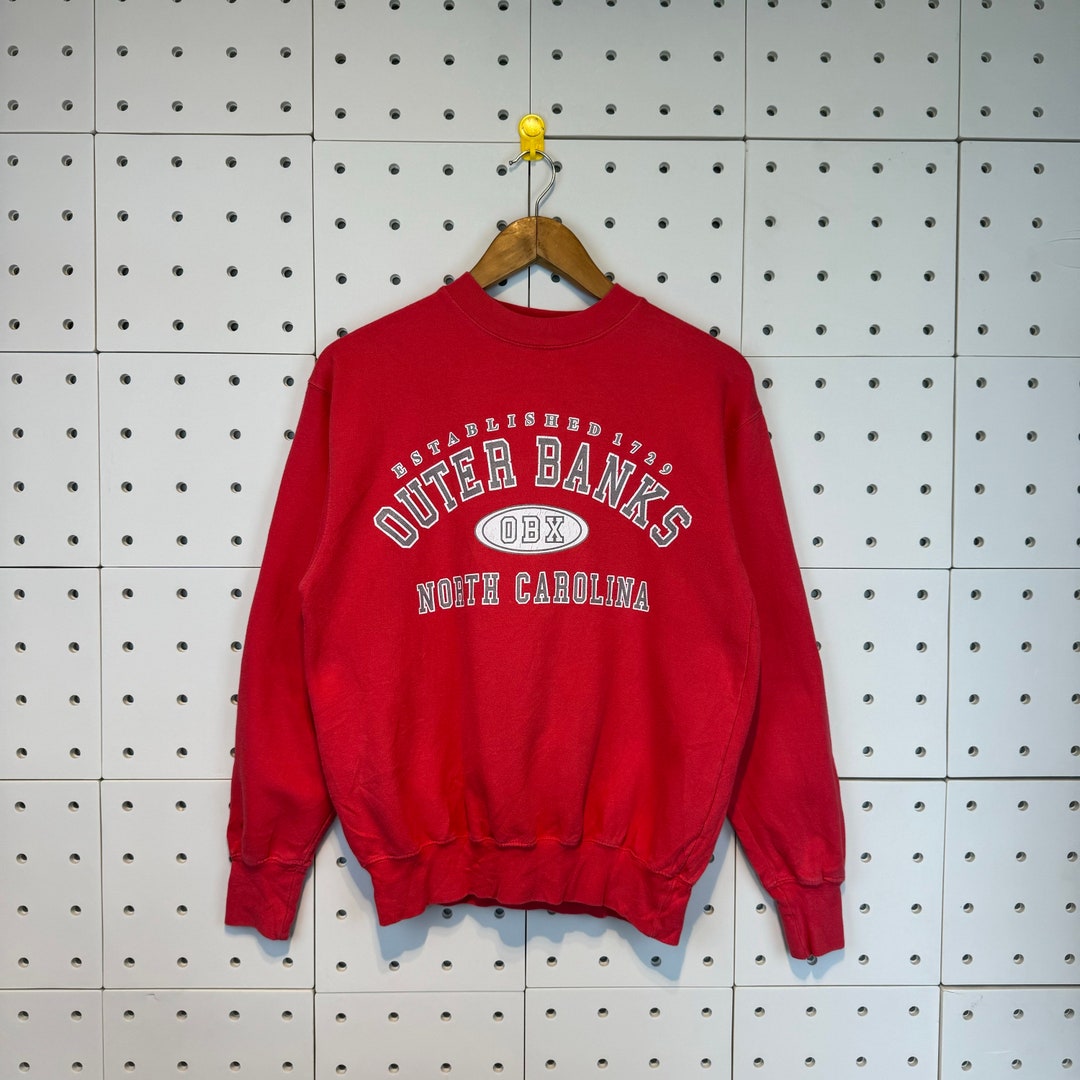 Vintage 90s Outer Banks North Carolina Sweatshirt OBX North Carolina ...