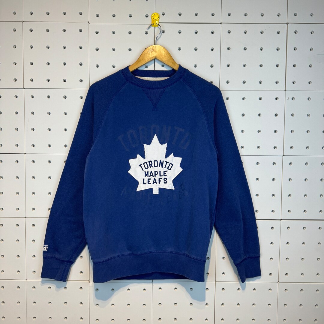 Vintage 90s Toronto Maple Leafs Sweatshirt Crewneck Toronto Maple Leafs ...
