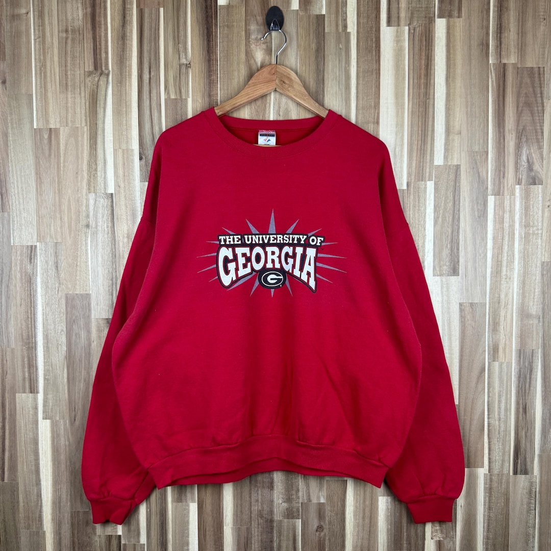 Vintage 90s Georgia Technology University Sweatshirt Georgia Tech ...