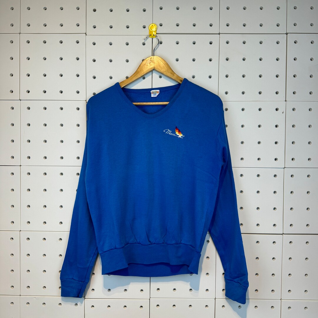 Vintage 80s Crazy Shirt Maui Sweatshirt Crewneck Hawaii Kauai Sweater ...