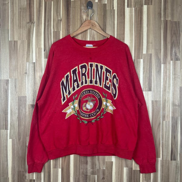 Usmc Sweatshirt - Etsy
