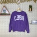 Vintage Clemson University Sweatshirt Clemson Tigers Crewneck Clemson ...