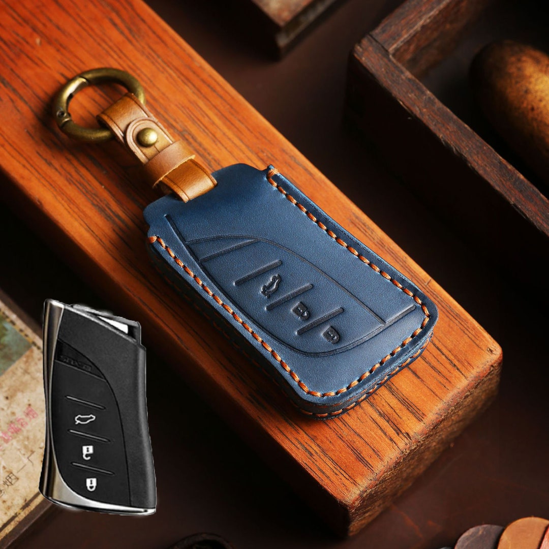 Pure Handmade Natural Leather Lexus Car Key Case for Lexus Es200/rx ...