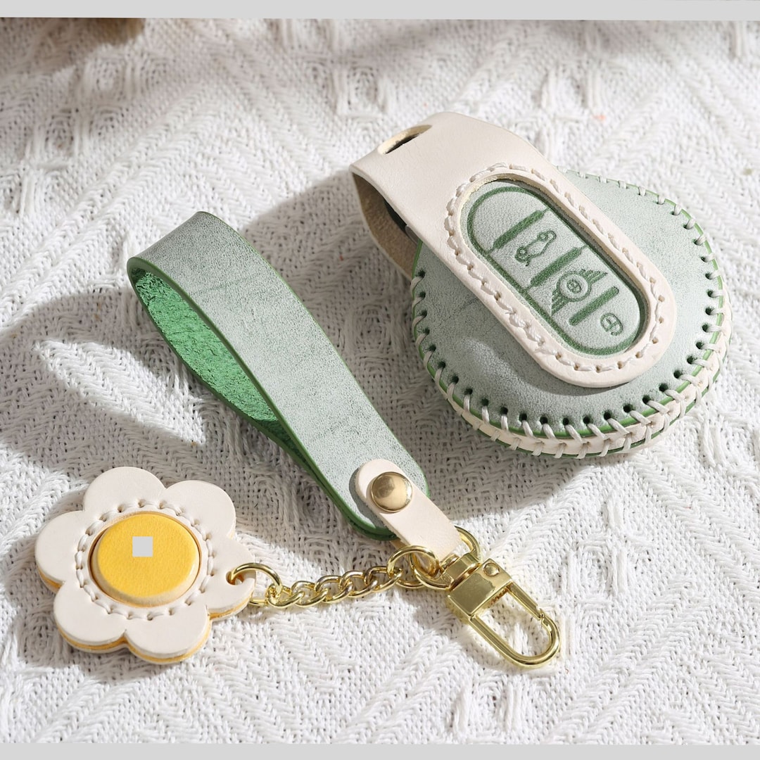 Mini Car Key Chains Leather Mini Cooper Key Case Mini Car - Etsy