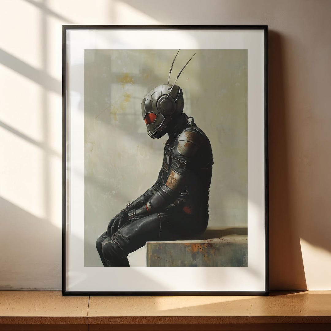 ANT-MAN - Art Print Poster Portrait - Etsy