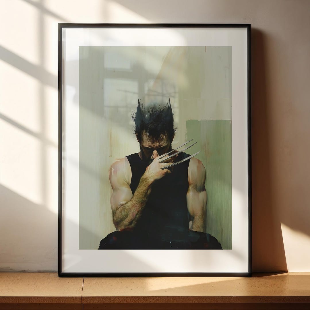 WOLVERINE - Art Print, Superhero Poster Portrait - Etsy