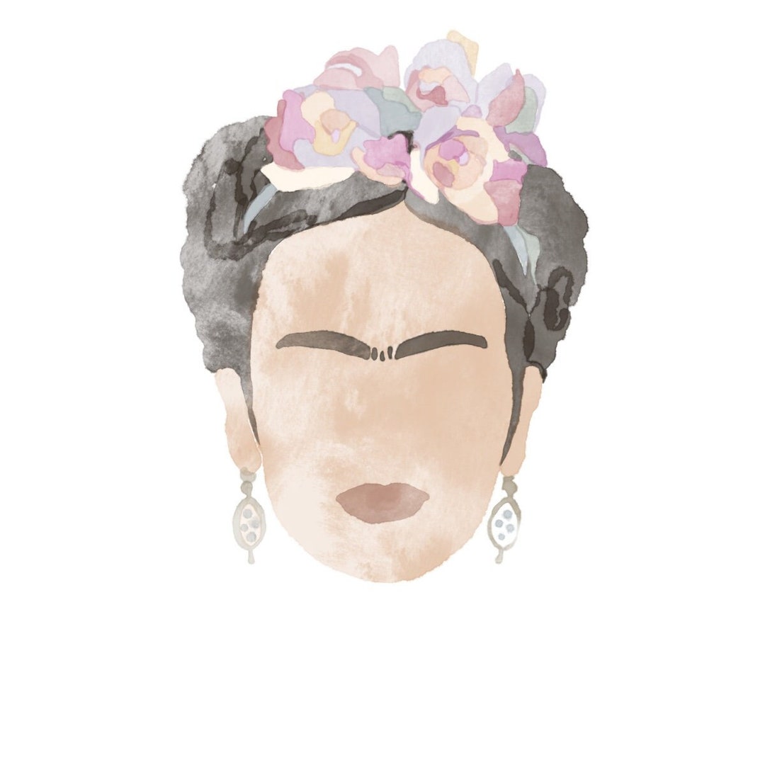 Freda Water Color Digital Download, Watercolor Freda, Digital Print ...