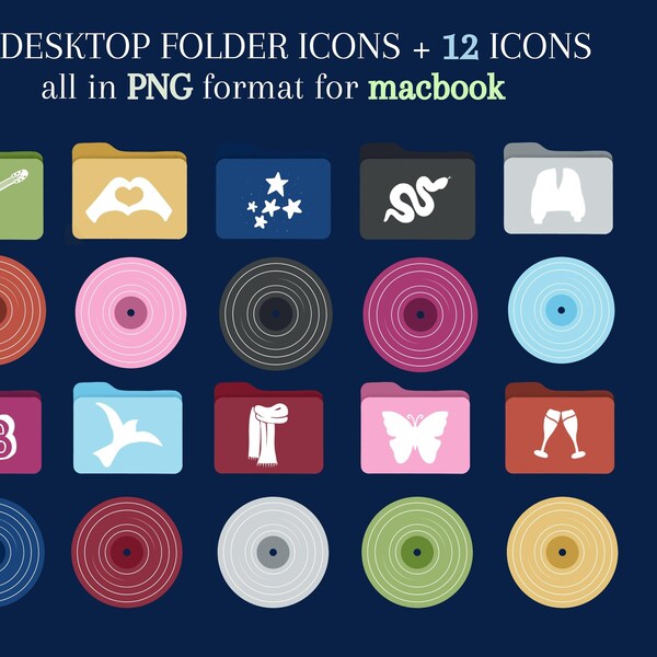 Desktop Icons - Etsy