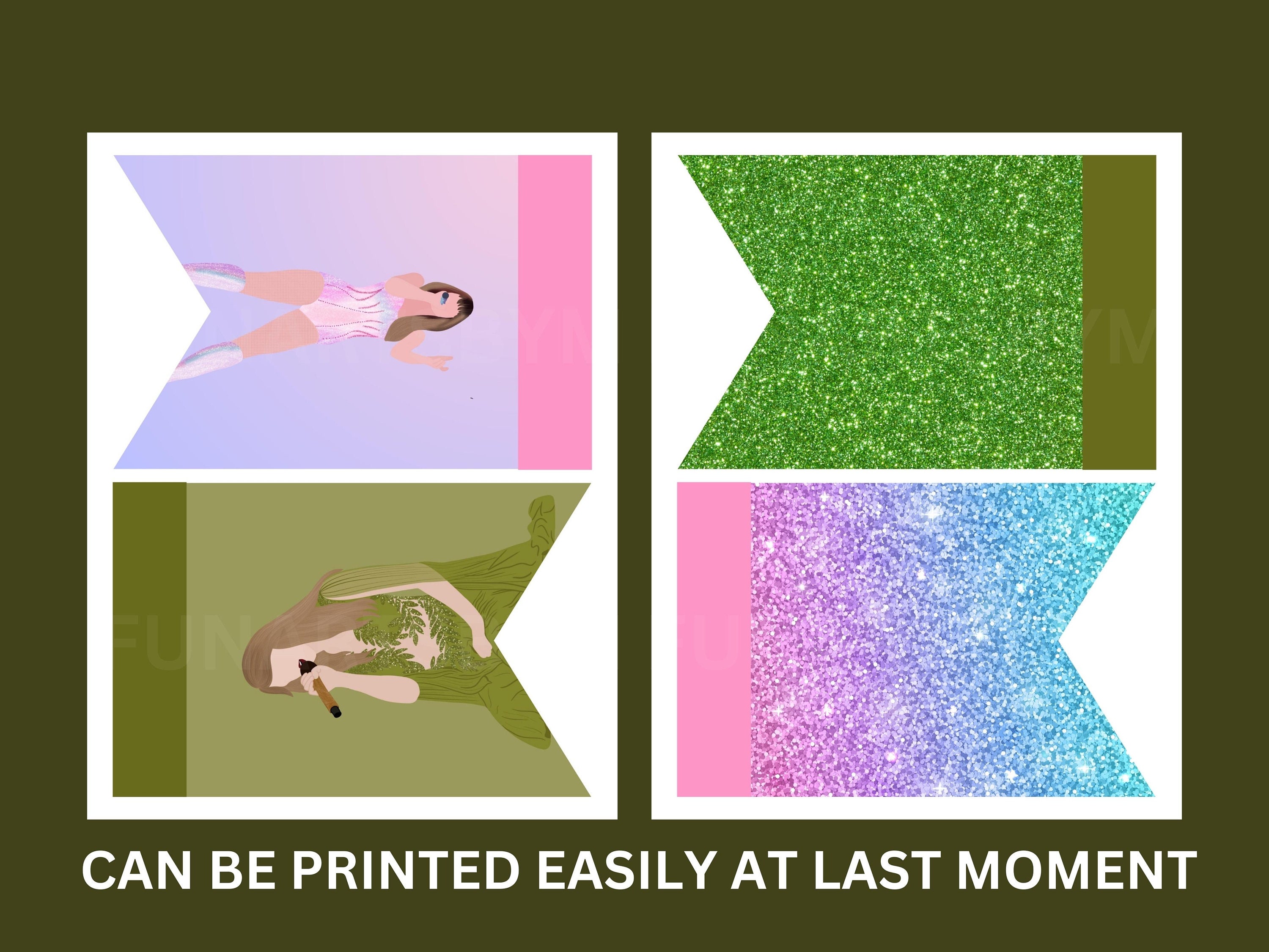 Printable Taylor Swift Eras Banner Digital Download Eras Party Decor TS ...