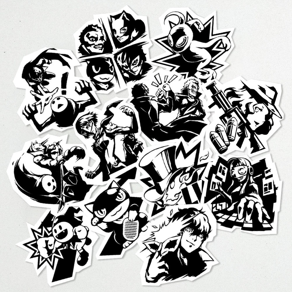Persona 5 Bonds Stickers - Etsy