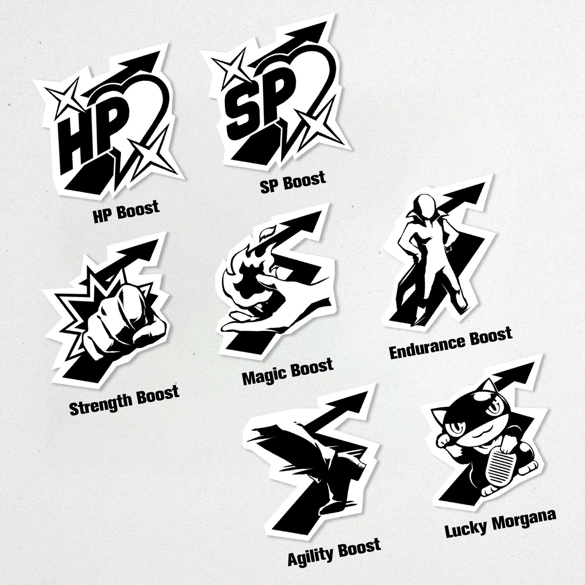 Persona 5 Bonds Stickers - Etsy