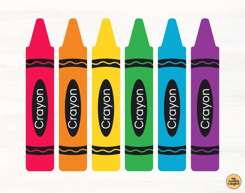 Crayons SVG Teacher SVG Files for Cricut Crayon SVG Digital - Etsy UK