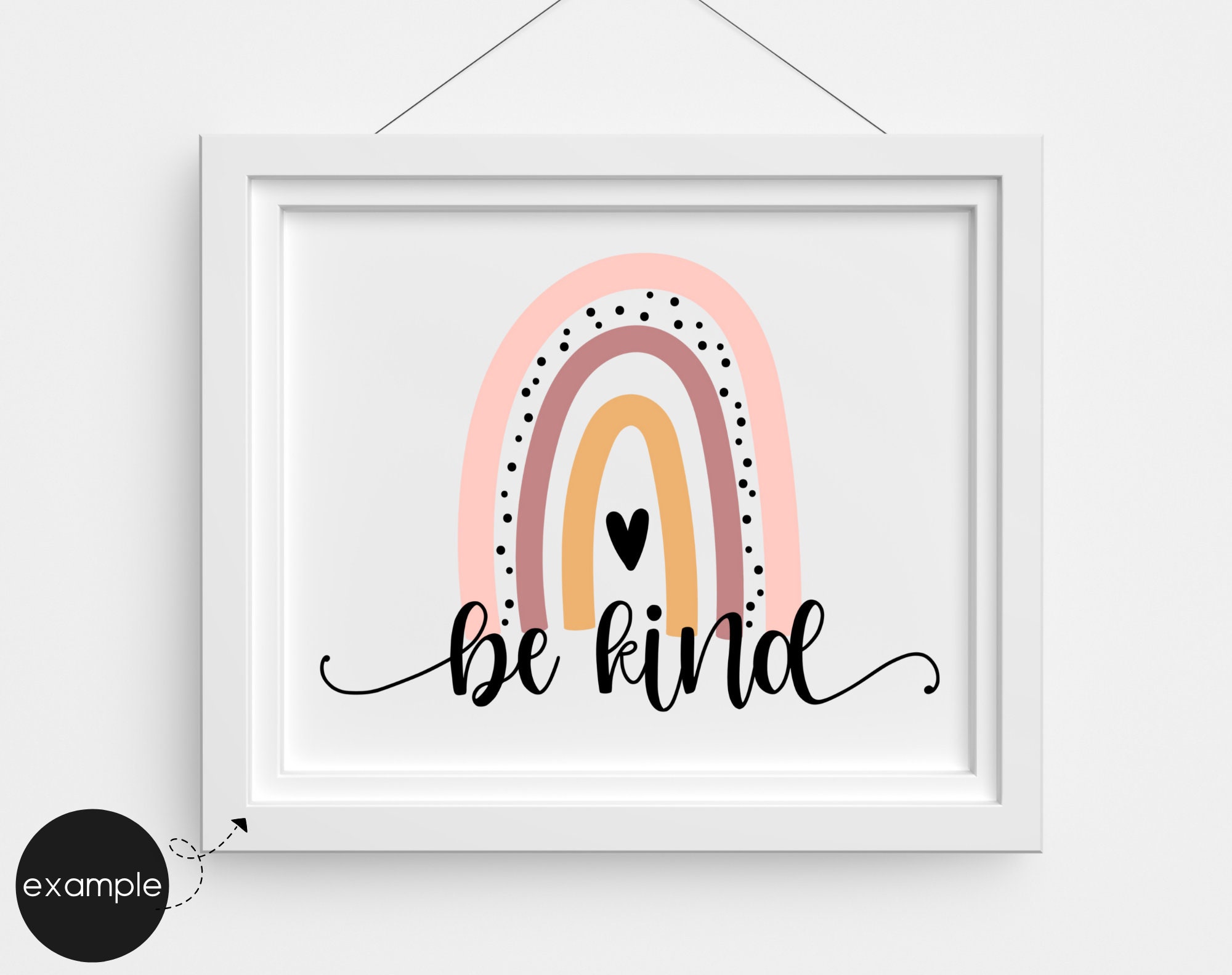 Be Kind Rainbow SVG Rainbow SVG File for Cricut Be Kind SVG | Etsy