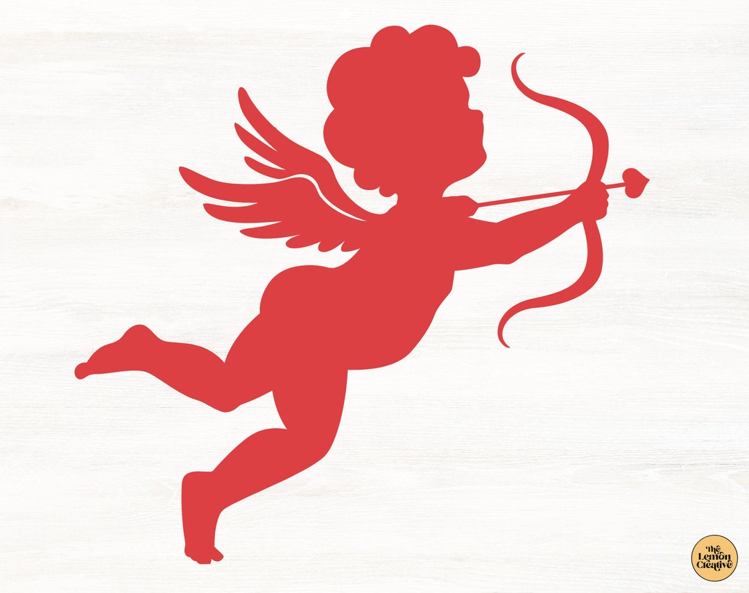 Valentines Day SVG, Cupid SVG Files for Cricut, Valentines SVG, Digital ...