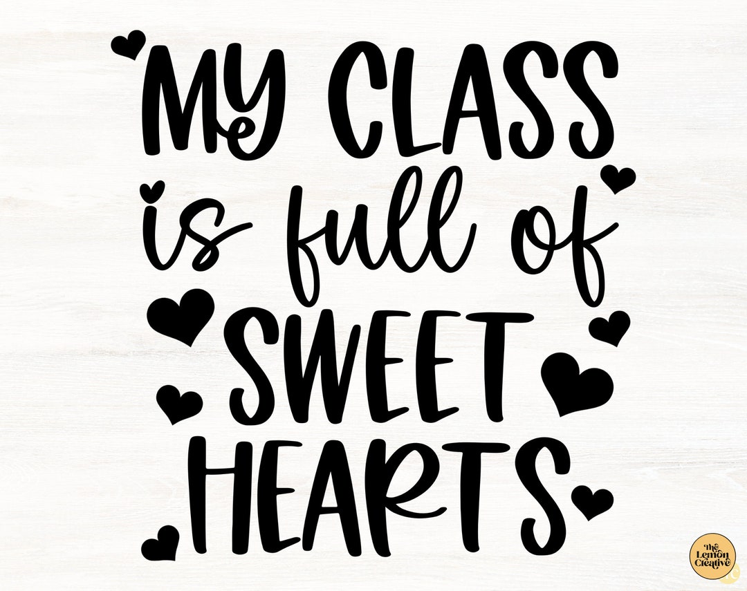 Valentines Day SVG Bundle Teacher SVG Files for Cricut - Etsy