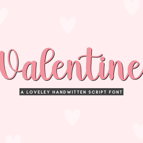 Heart Font Svg - Etsy
