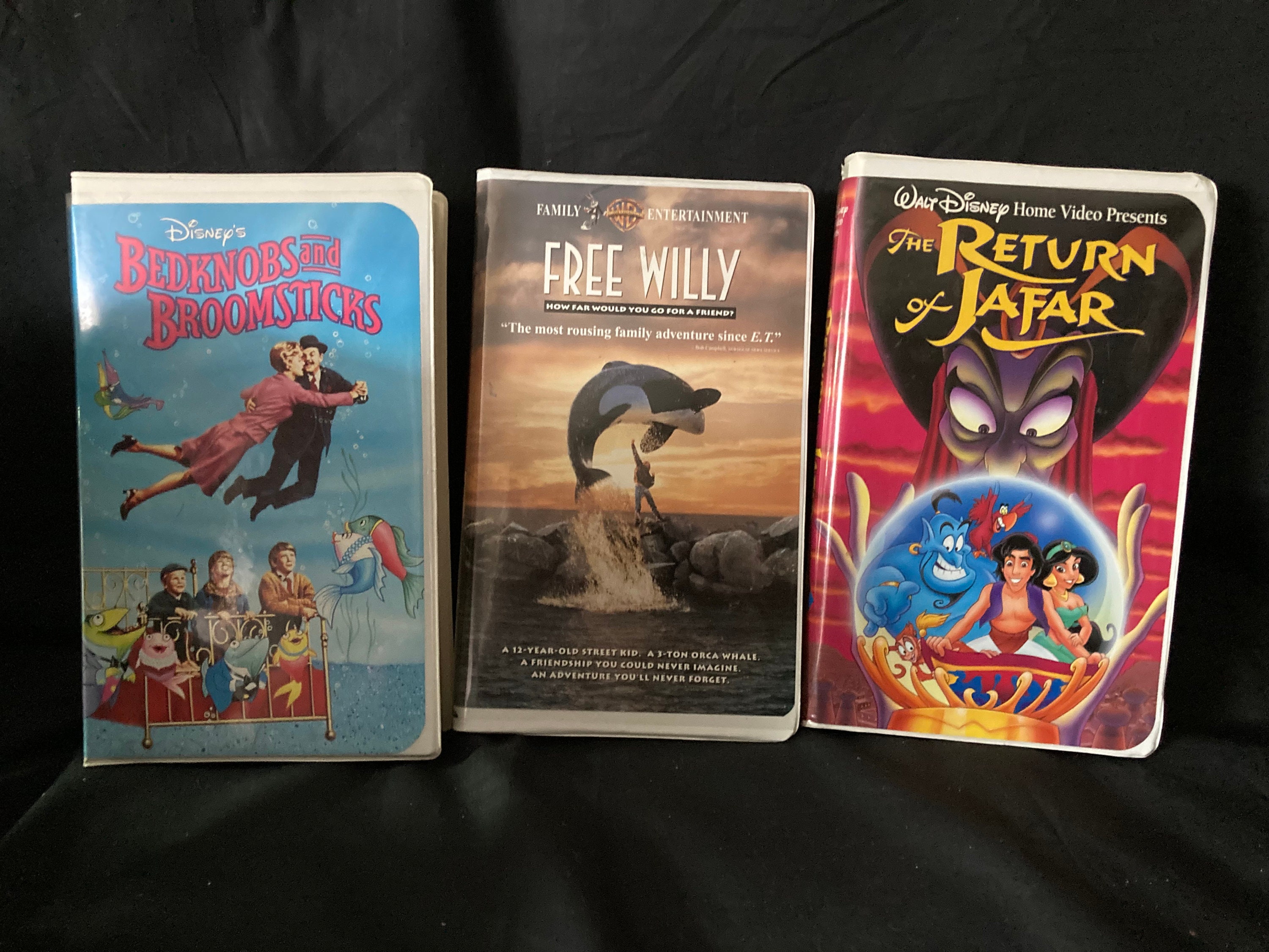 Vintage Walt Disney VHS Movies 10 Includes a Set of 7 CLASSIC'S Plus Three 3 Other Popular ...