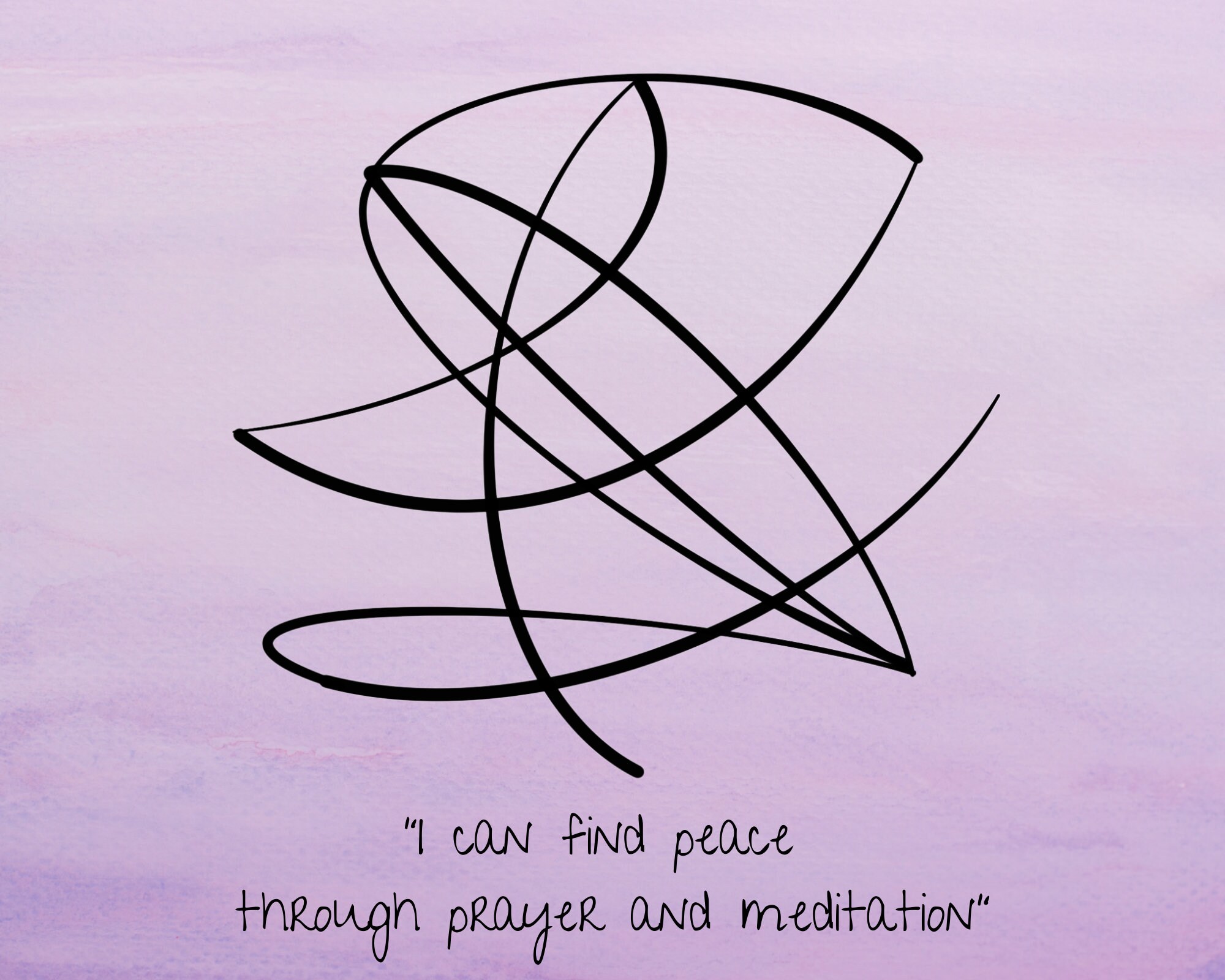 Sigils, Sigil Art, Affirmations, Printable Wall Decor, Minimalistic Art ...