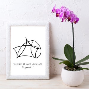 Sigil Sigil Art Grimoire Divination Occult Wall Art Wall | Etsy