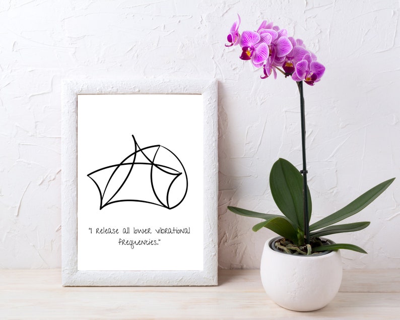 Sigil Sigil Art Grimoire Divination Occult Wall Art Wall | Etsy
