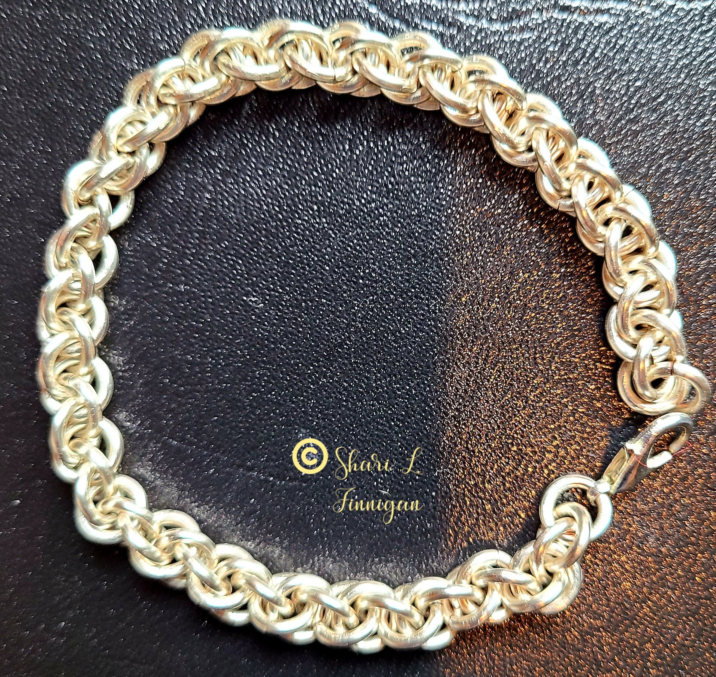 Super Silver Chainmail, Handwoven - Etsy