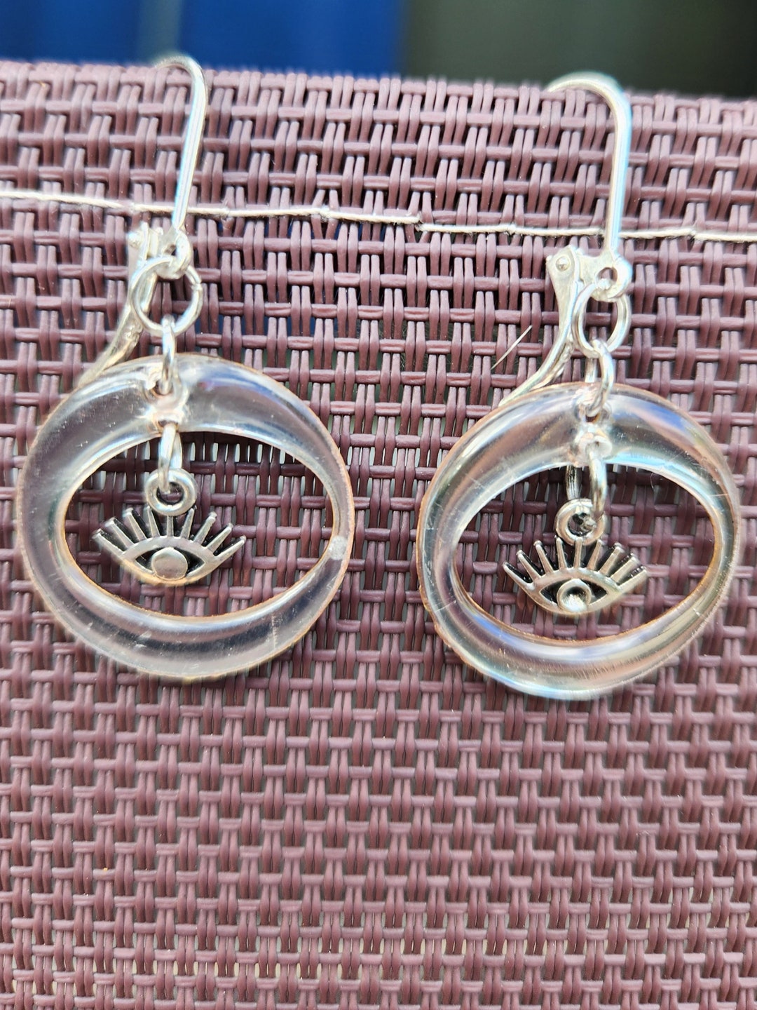 Eye of Horus Lightweight Earrings - Etsy