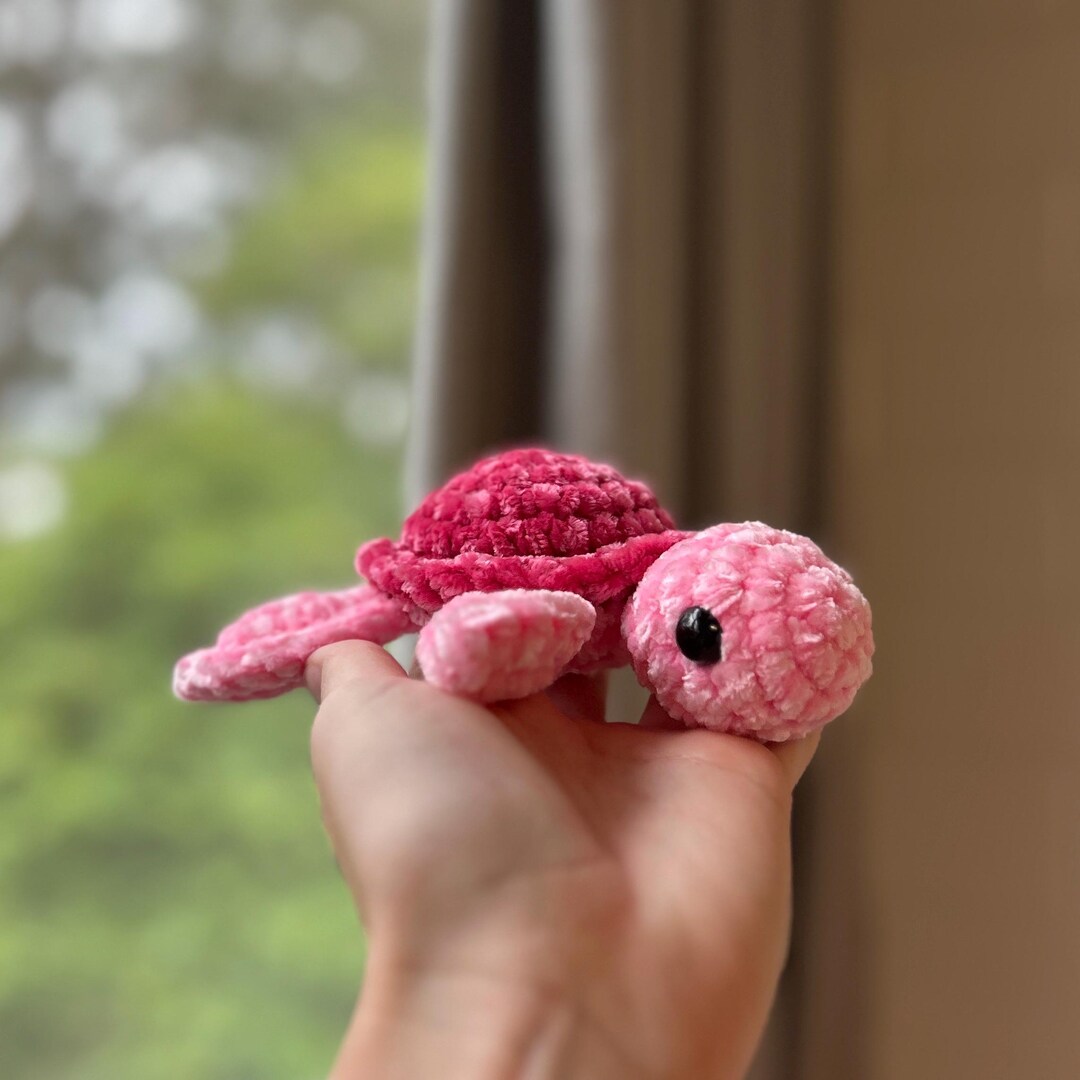 Crochet Turtle Plushie, Turtle Plushie, Cute Turtle, Cute Gift, Cute ...