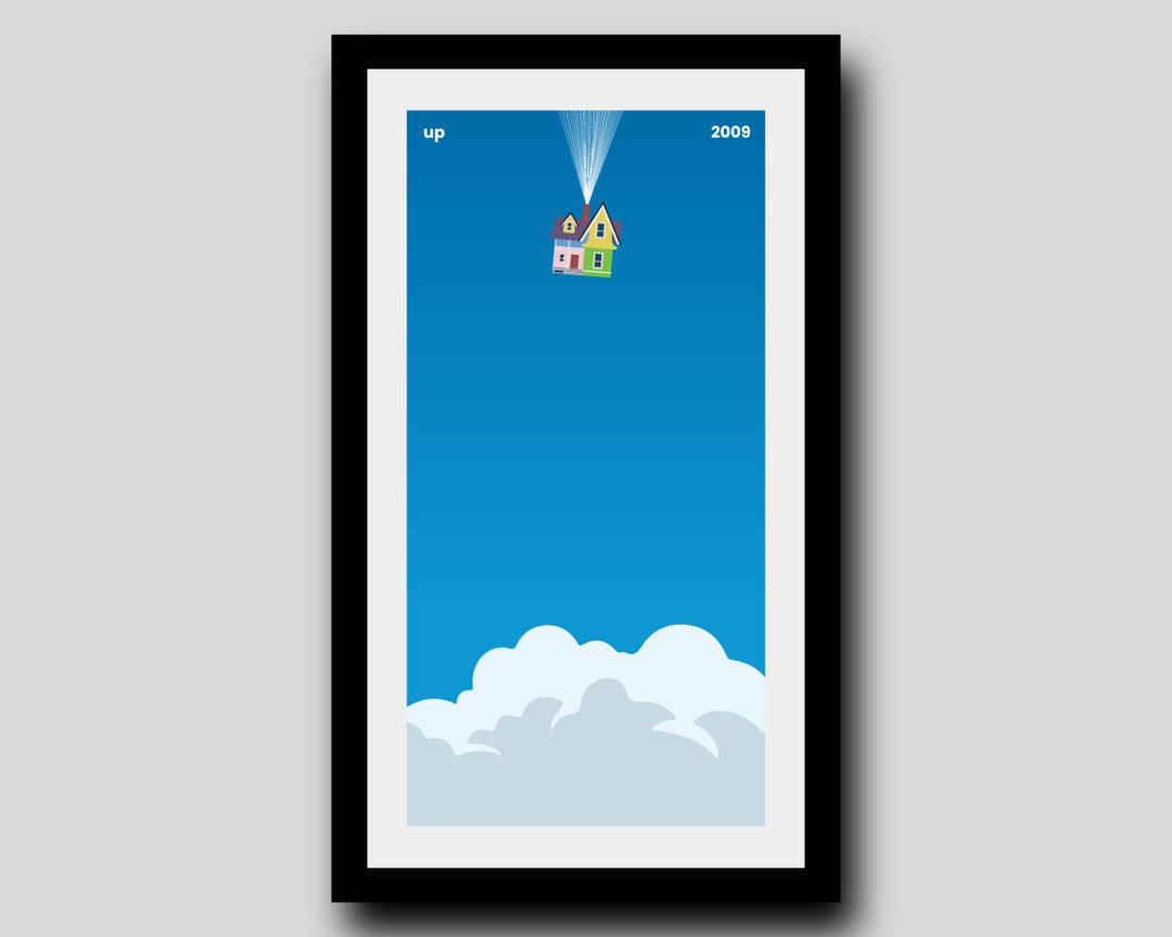 Up (2009) Minimalist Film Poster | Digital Download - Etsy