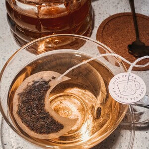 Moon 6 Shaped Tea Bag | FREE Shipping | 1 Mini Wooden Honeycomb Stick ...