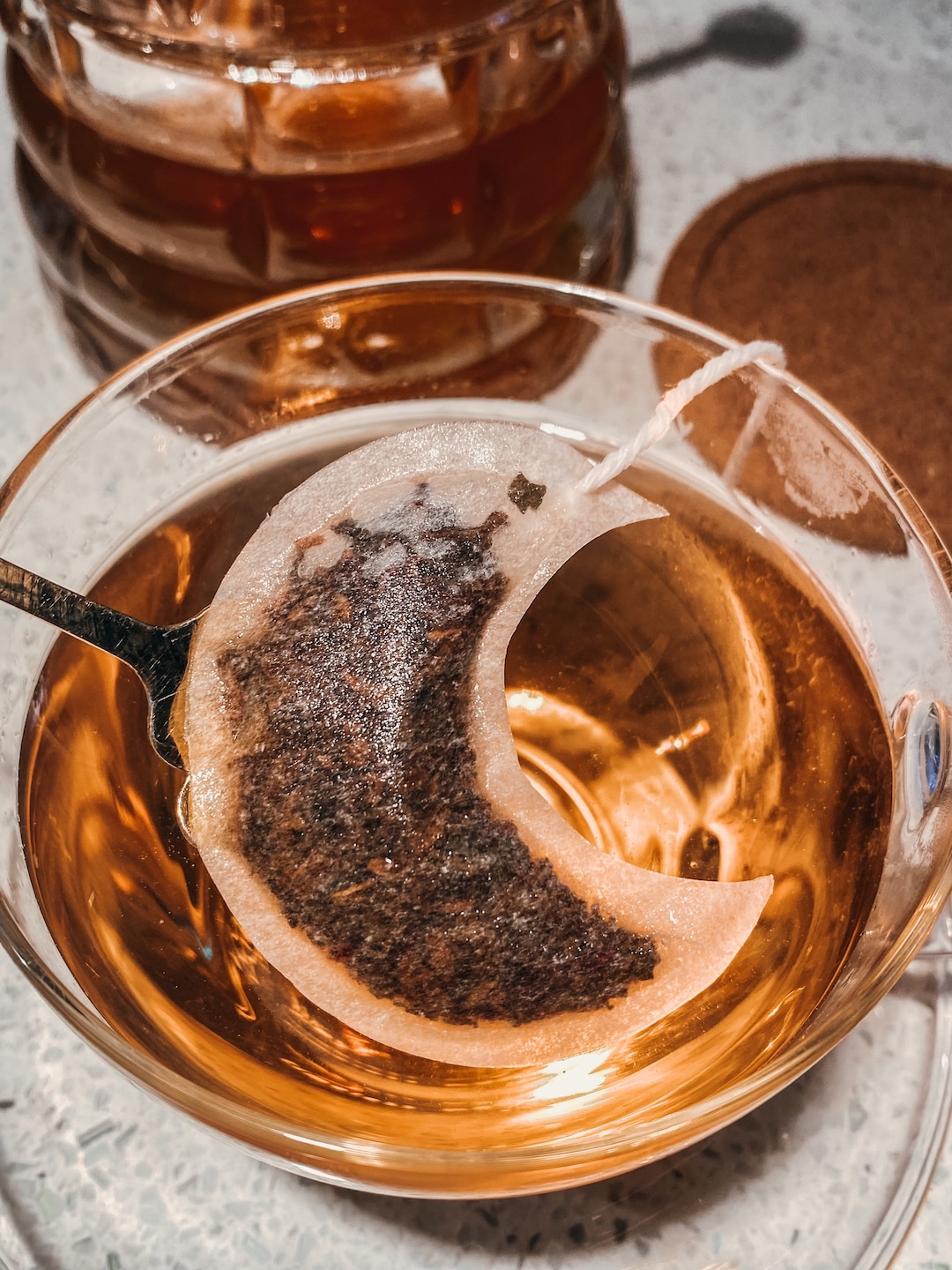 Moon 6 Shaped Tea Bag | FREE Shipping | 1 Mini Wooden Honeycomb Stick ...