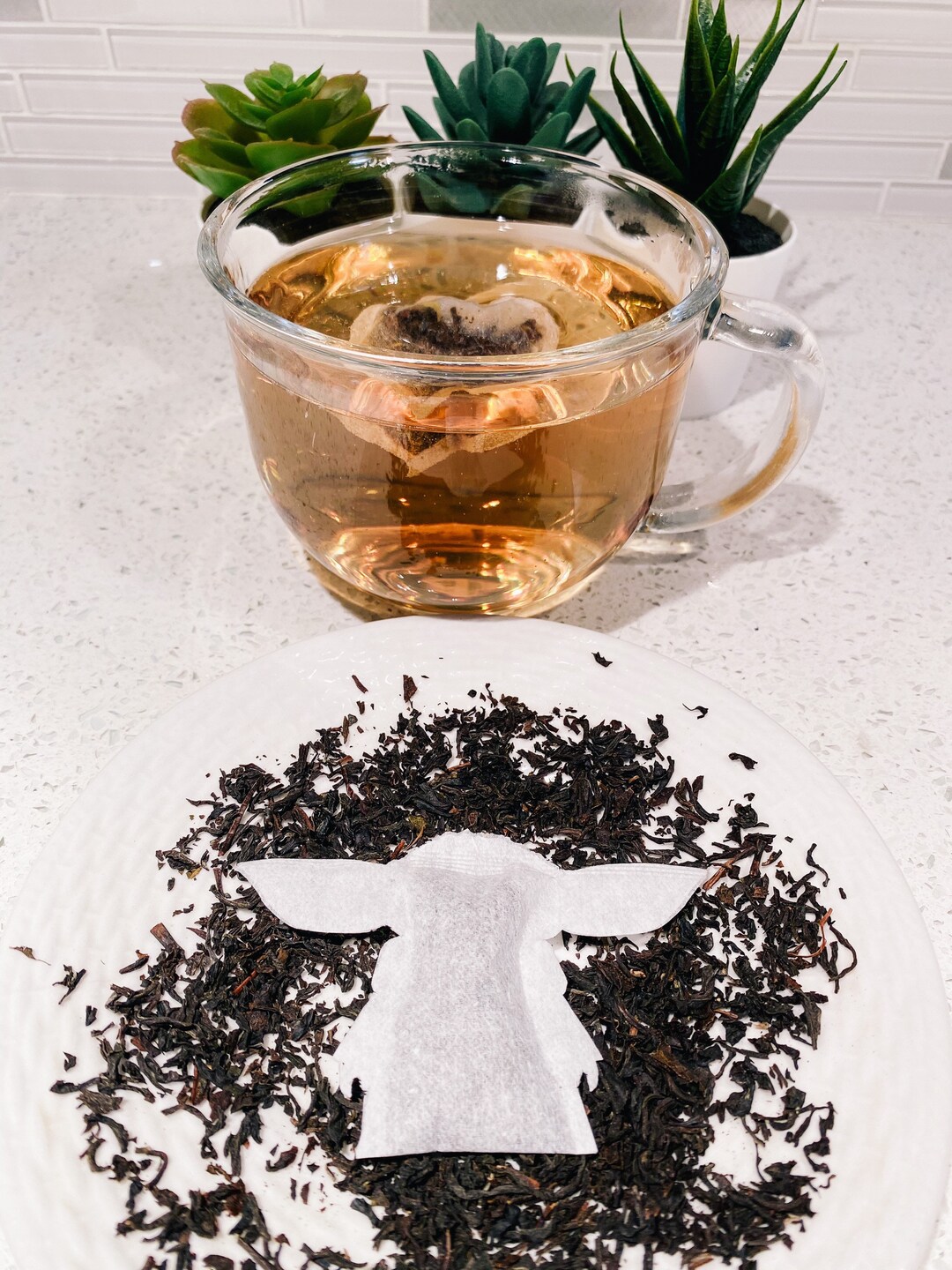 Yoda, the Child, Grogu 6 Shaped Tea Bag FREE Shipping 1 FREE Mini ...