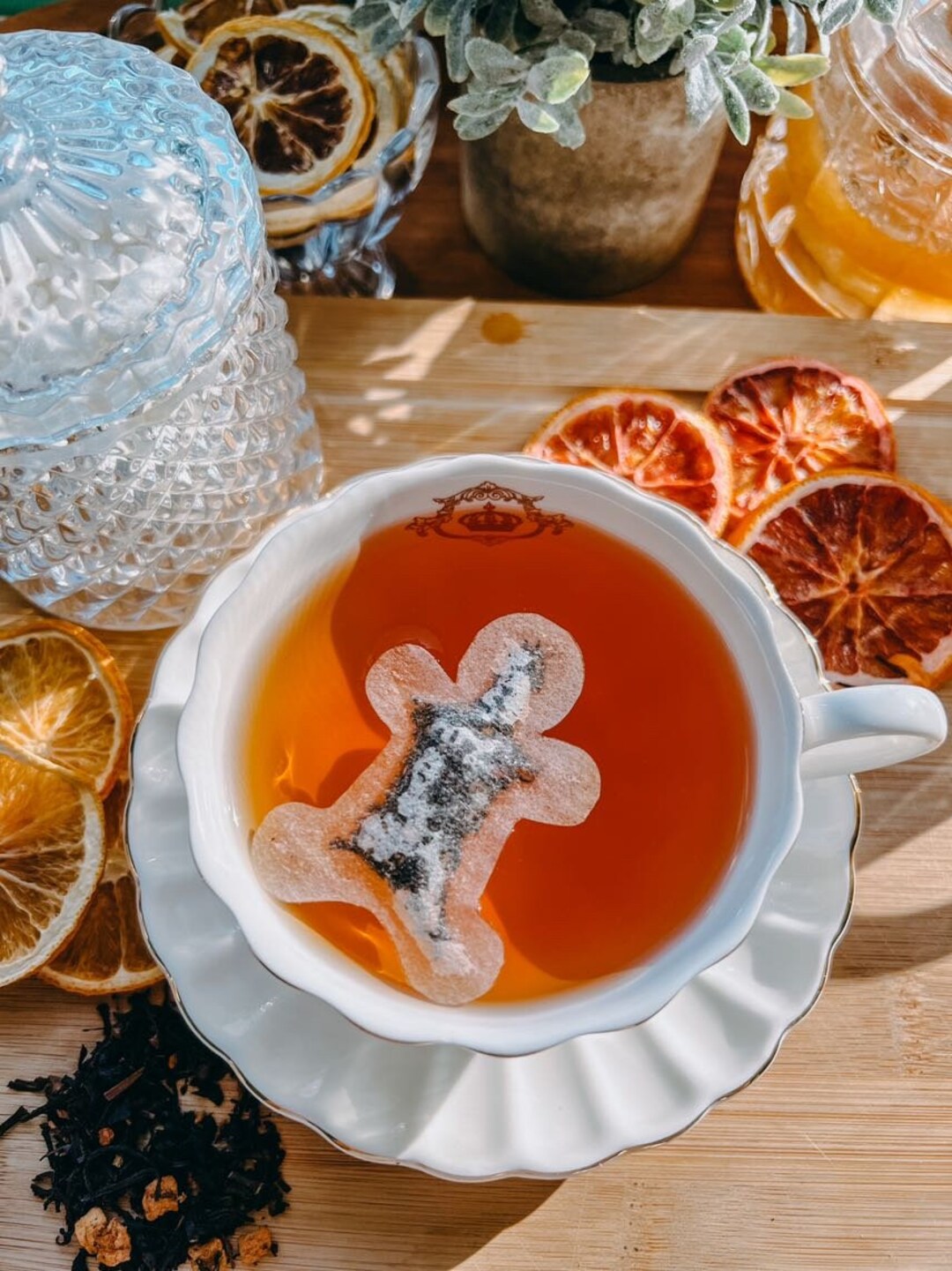 Gingerbread Man 6 Shaped Tea Bag | FREE Shipping | 1 FREE Mini ...