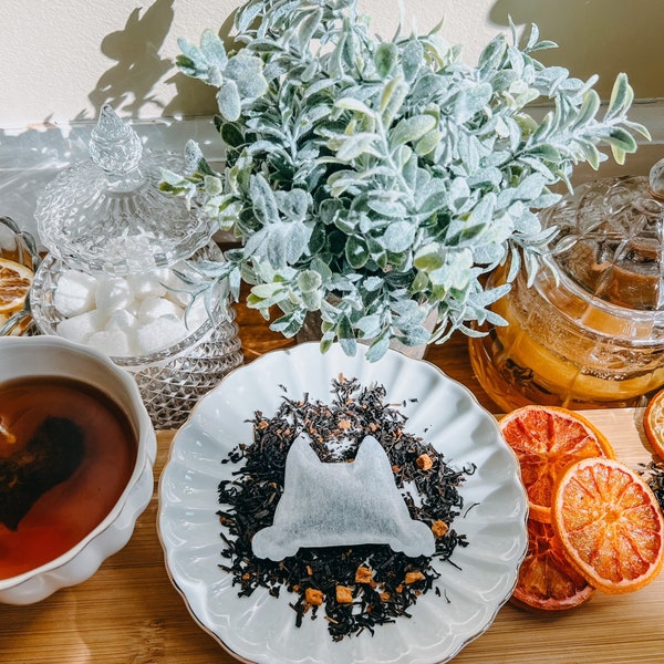 Cat Shaped Tea Bags - Etsy