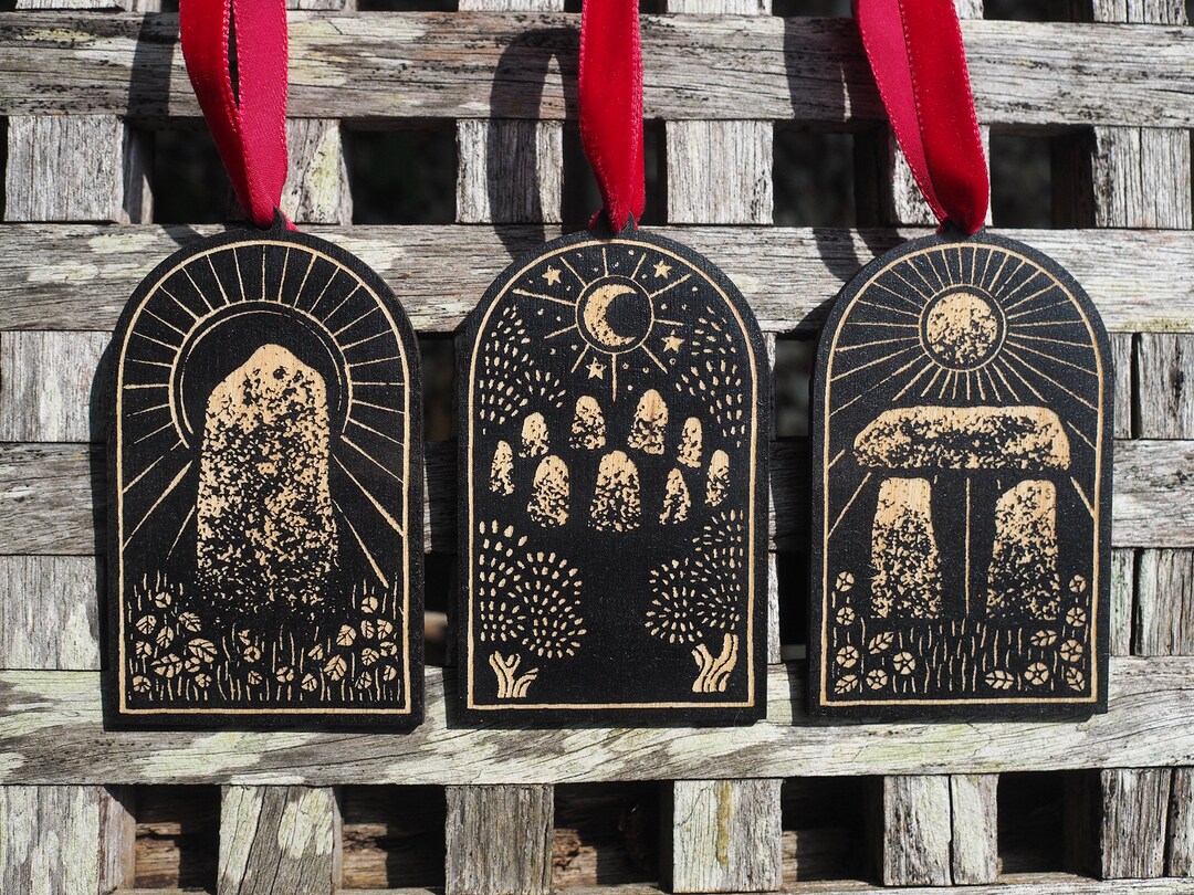 Standing Stone Hanging Decoration Set by Matt Willis - Standing Stone ...