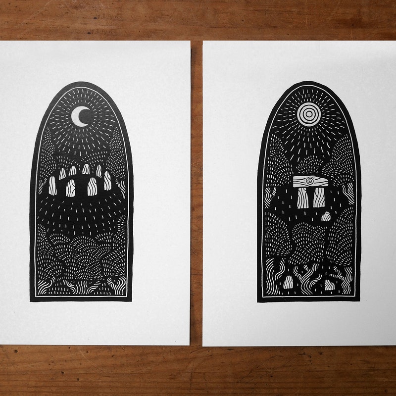 Standing Stones - Etsy