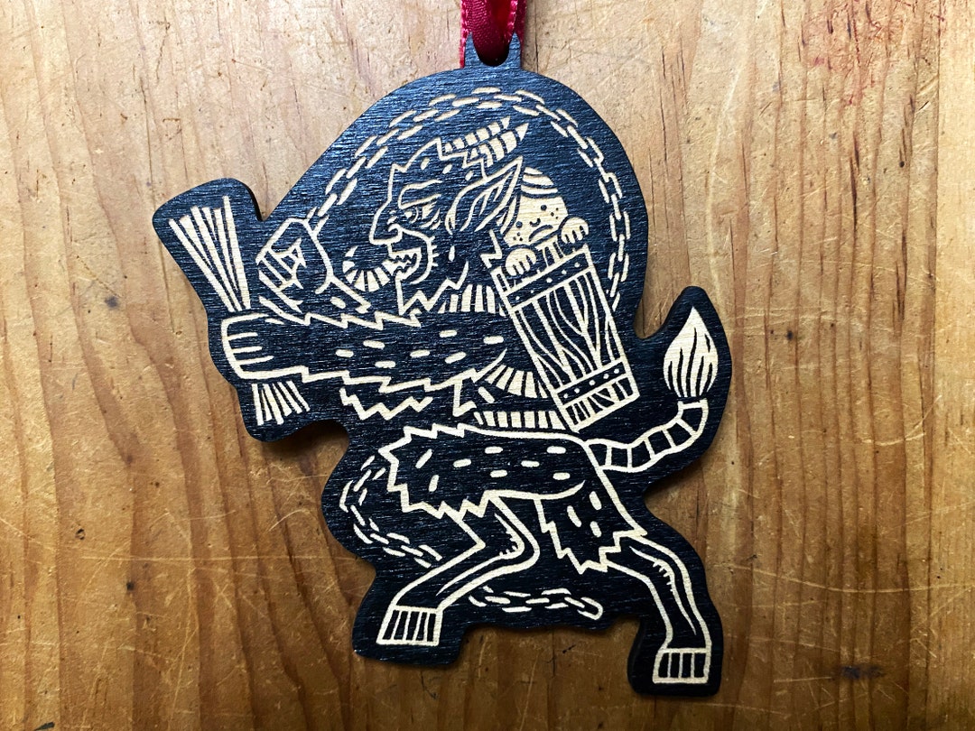 Krampus Hanging Christmas Decoration by Matt Willis - St Nicolas ...