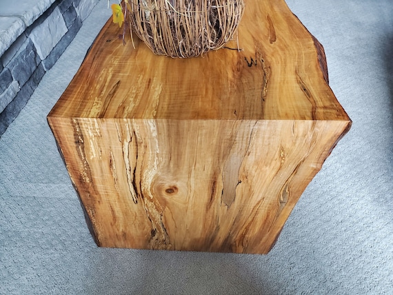 Live Edge Waterfall Coffee Table or Bench. LOCAL - Etsy