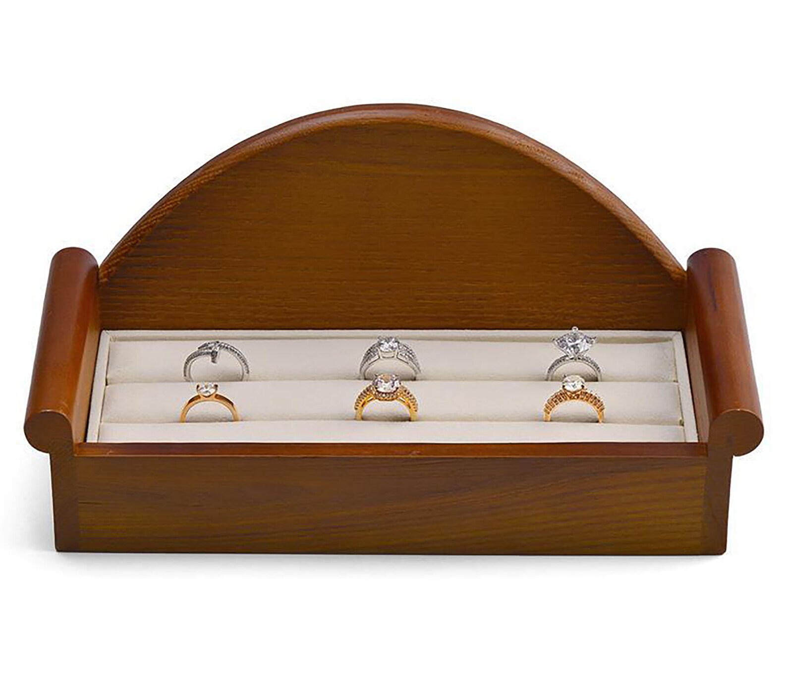 Solid Wood Ring Stand Retro French Jewelry Display Stand | Etsy