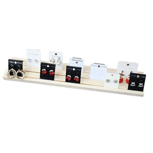 Wood Jewelry Display Stand Multiple Necklace Showcase Display - Etsy