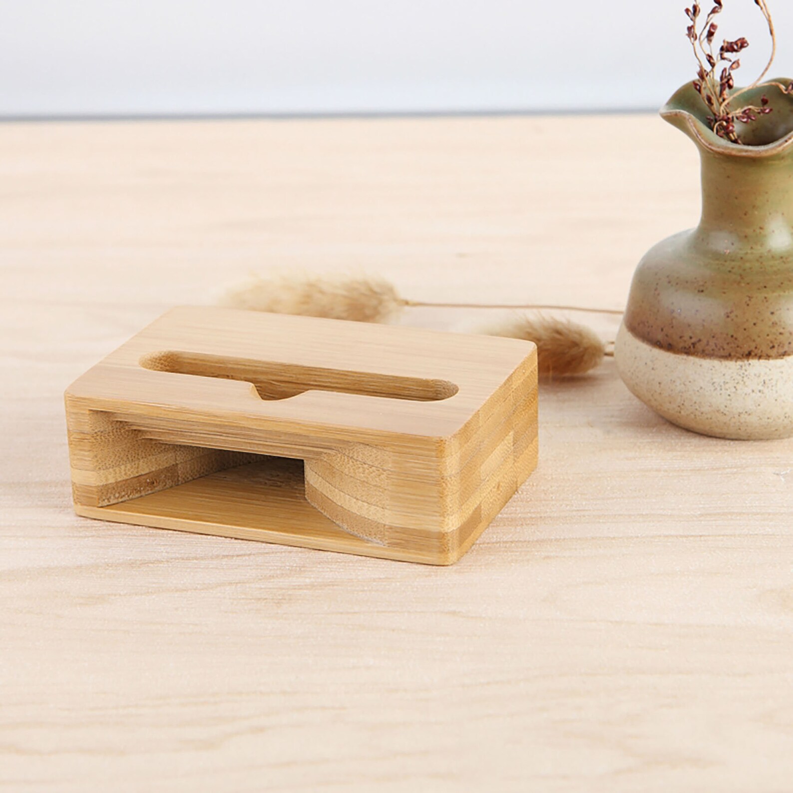 Wooden Sound Amplifier Holder Stand Multifunctional Desktop - Etsy